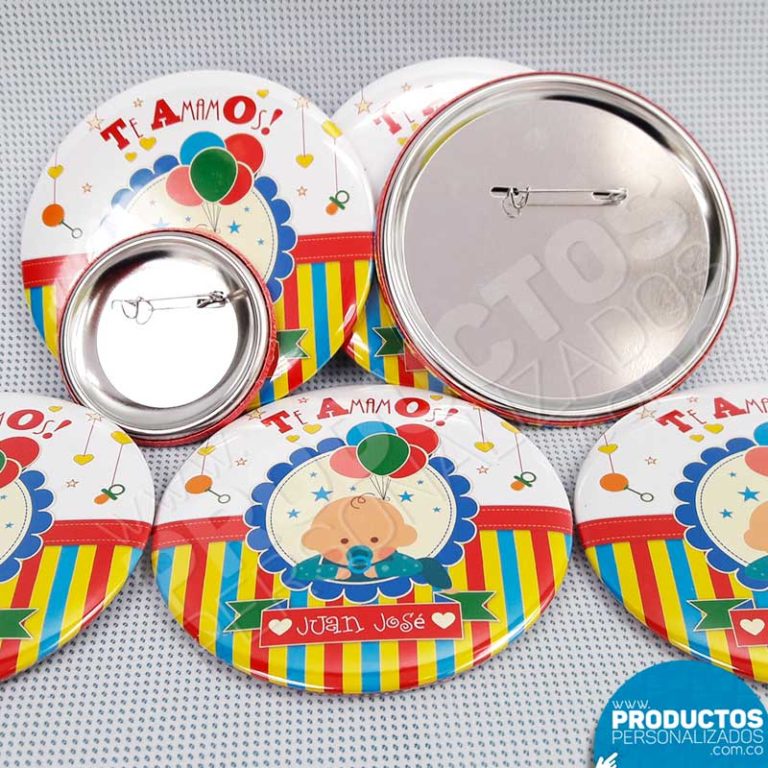 Botones Personalizados – Diámetro 3,2 cms (Venta mínima 12 unidades ...
